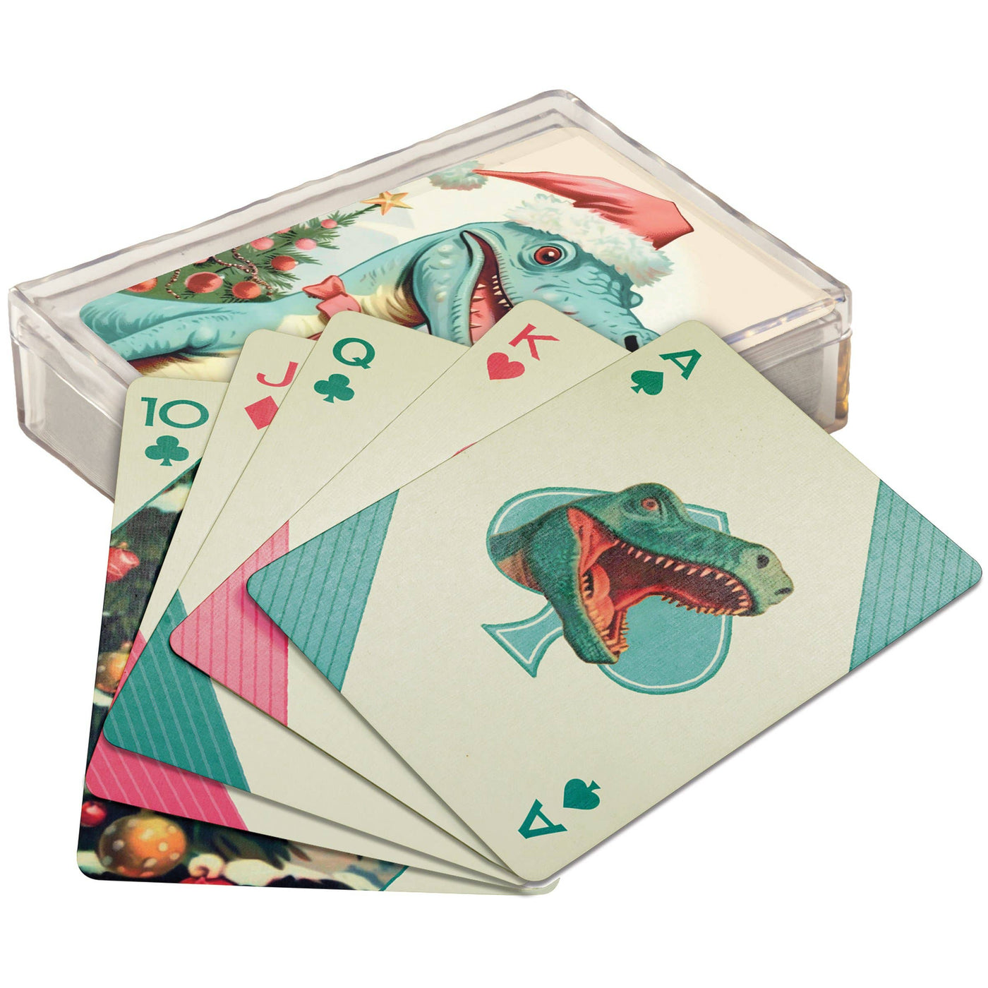 Dino Christmas Playing Cards – Julia Moss Designs