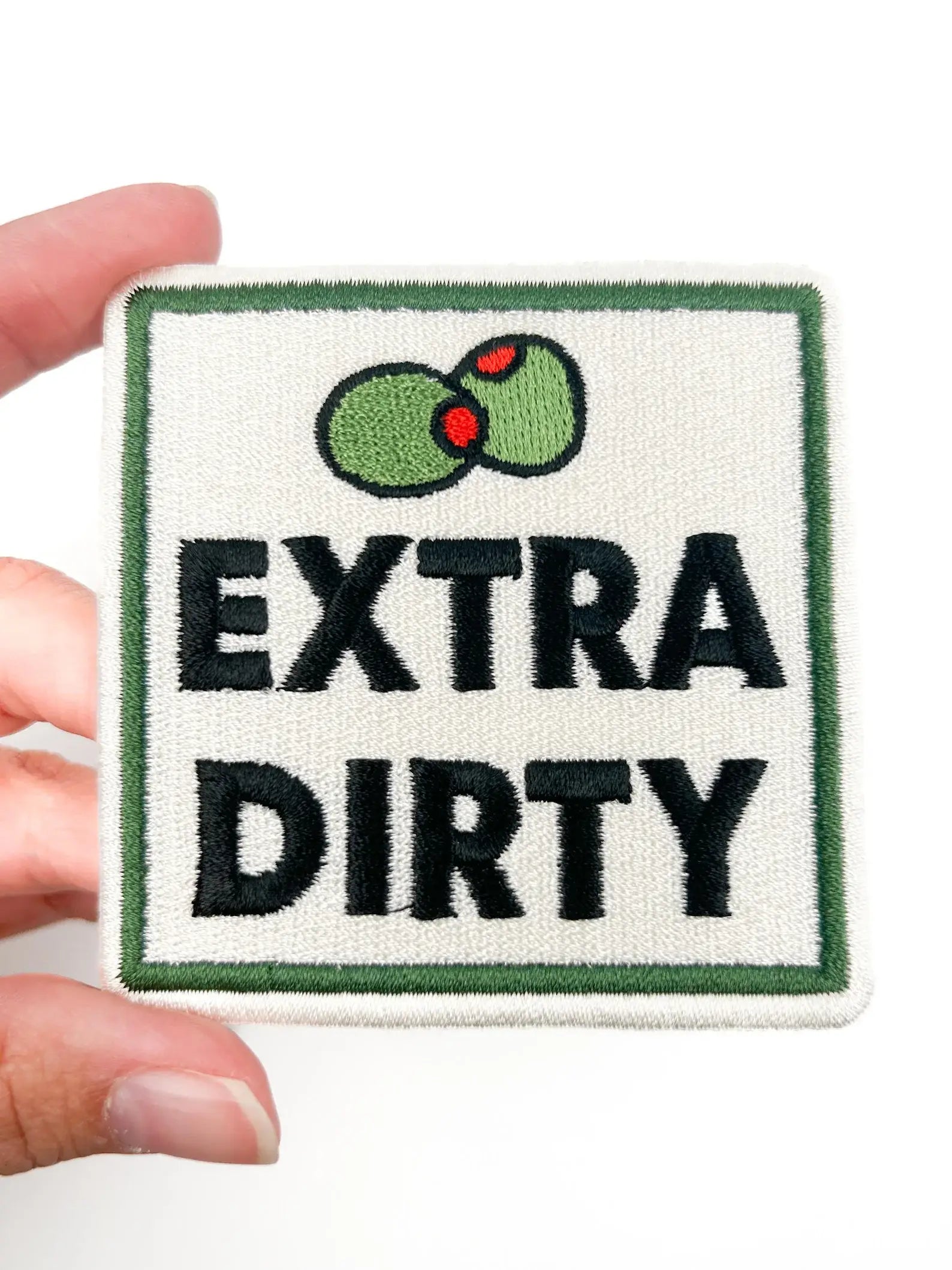 Extra Dirty Embroidered Patch – Julia Moss Designs