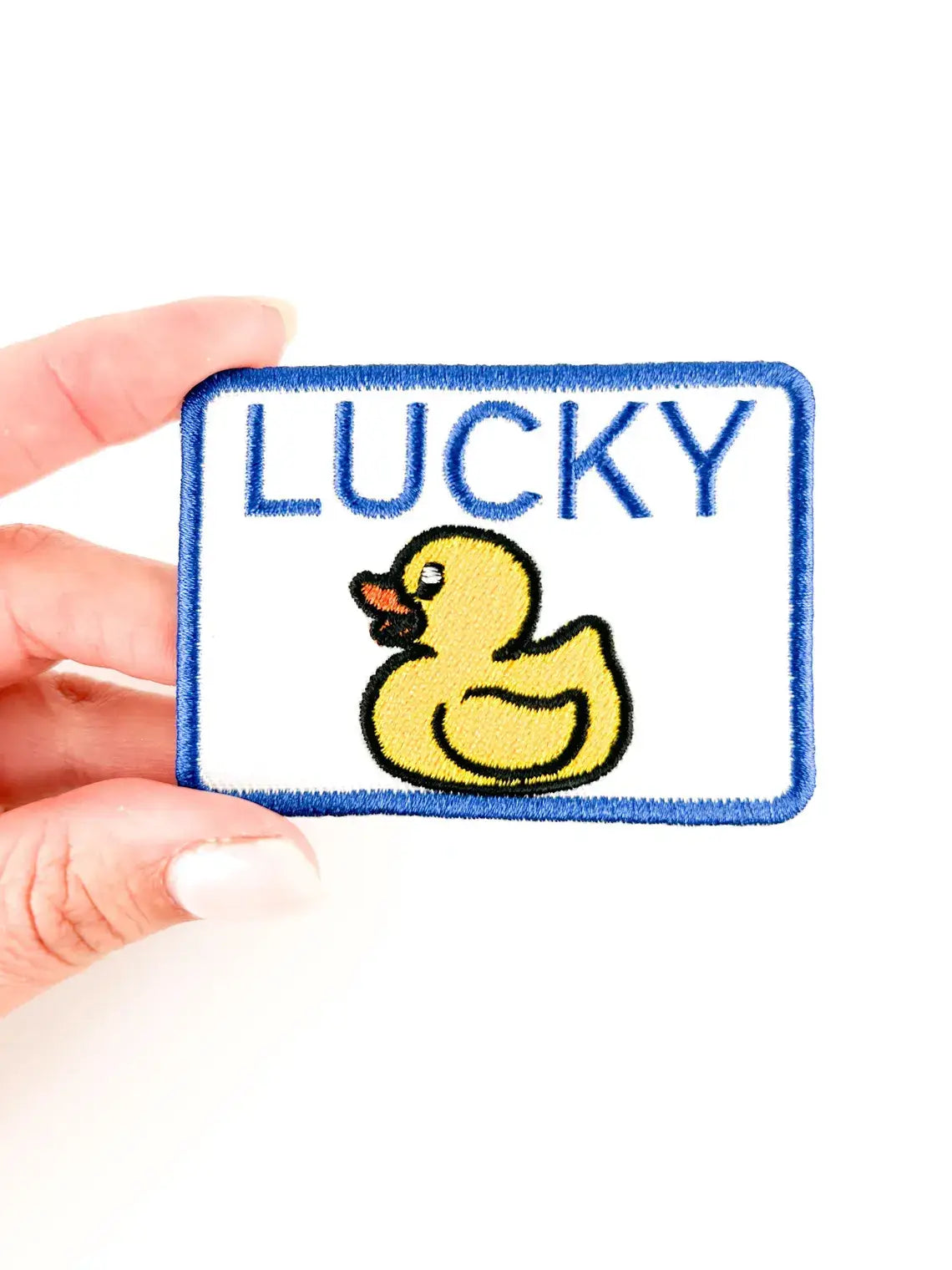 Lucky Duck Embroidered Patch – Julia Moss Designs