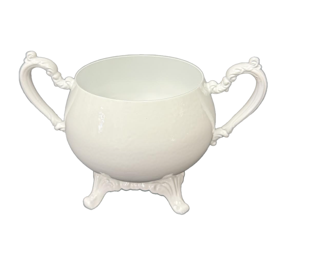 Julia Moss Designs Sugar Bowl-Food Safe White